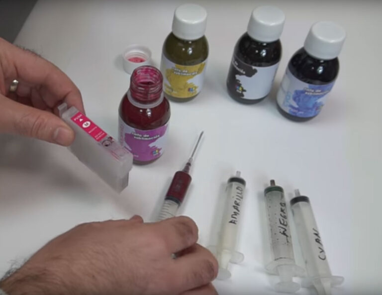 Cargar cartuchos de sublimación - Blog Brildor