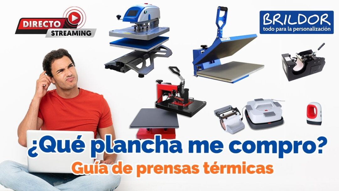 Video Thumbnail: ? ? ¿Qué PLANCHA o PRENSA TÉRMICA es mejor ...